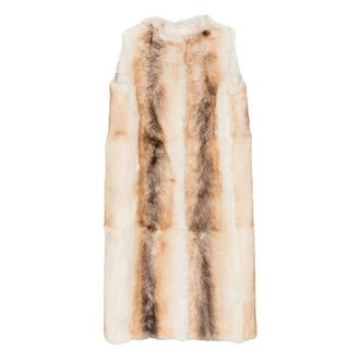Yves Salomon Toscana Lammfell-Weste - - Jackets - Damen - Beige - XS