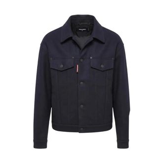Dsquared2 Homme, Vestes, Bleu, Taille: M Veste de sport