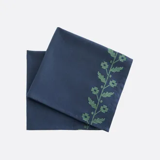 La Redoute Interieurs Lot De 2 Serviettes De Table En Coton Lav&eacute; Auvray