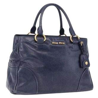 Miu Miu Damen, Pre-Owned, Blau, ONE SIZEGr&ouml;&szlig;e