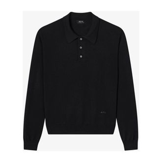 A.P.C. A.p.c., Herren, Strickwaren, Schwarzk, XLGr&ouml;&szlig;e