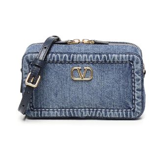 Valentino Garavani Damen, Taschen, Blau, ONE SIZEGröße