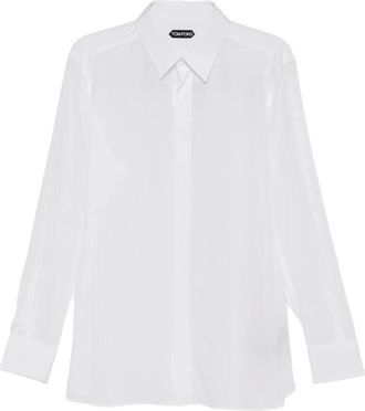 Tom Ford Homme, Chemises, Blanc, Taille: XL Shirt