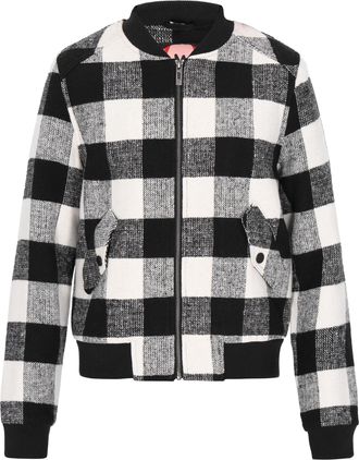 Mymo Jacke Frauen cremewei&szlig; schwarz