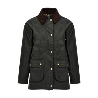 Barbour Baumwoll Beadnell Jacke - - Jackets - Damen - Gr&uuml;n - M