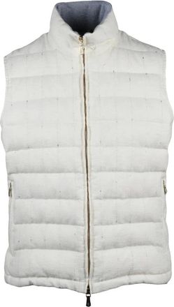 Eleventy Femme, Vestes, Blanc, Taille: 42 FR Smanicato Centogrammi