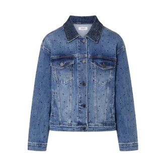 Liu Jo Denim Vestes - Femme - Vestes - Bleu - Taille: 36 FR