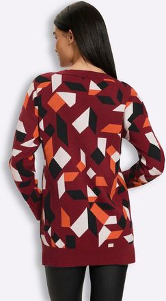Heine Strickpullover Longpullover Langarm Feinstrick