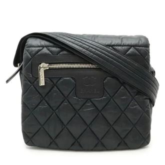 Chanel Pre-owned Cuir sacs-bandouliere - Femme - Pre-owned - Noir - Taille: ONE Size
