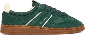 Tommy Jeans Sneakers Tommy Jeans The Greenwich Edge Suede EN0EN02924 Gr&uuml;n