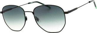 HUGO BOSS Sonnenbrille f&uuml;r Herren/Damen Unisex, Metall (Gr&uuml;n/Schwarz)