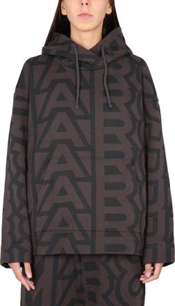 Marc Jacobs Monogram Logo Sweatshirt - Brown