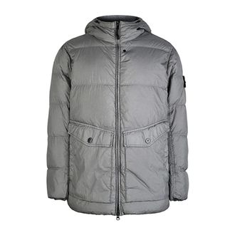 Stone Island Down Jackets - - Jackets - Herren - Grau - 2XL