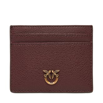 Pinko Kreditkartenetui PINKO Card Holder Simply AI 25-26 PCPL 103762 A29Q Braun
