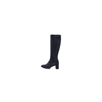 Lina Locchi Blaue Wildleder Hohe Stiefel Damen 8591 - - Shoes - Damen - Blau - 41 EU