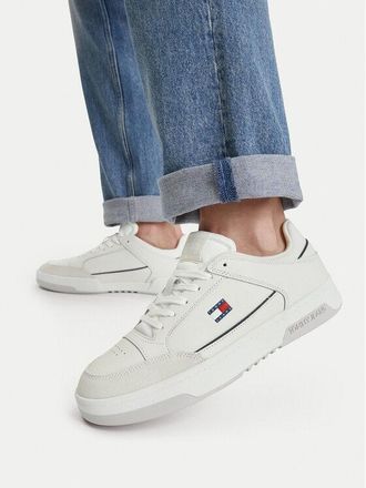 Tommy Jeans Sneakers Basket EM0EM01792 Wei&szlig;