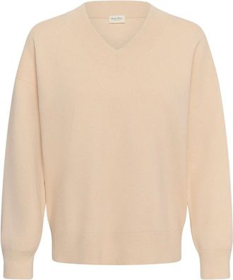 Part Two V-Ausschnitt Strickware - - Knitwear - Damen - Beige - M