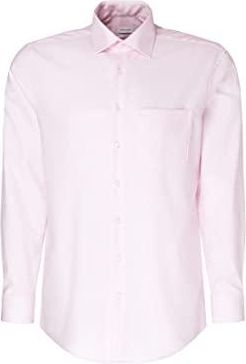Seidensticker Herren Chemise daffaires Regular 1/1 Facile &agrave; Repasser Rose (0042), 42