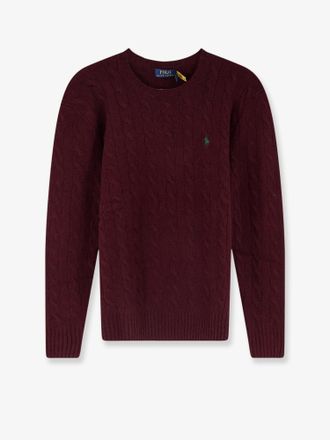 Ralph Lauren Wool and cashmere sweater with braided knit - POLO RALPH LAUREN - gender_Man