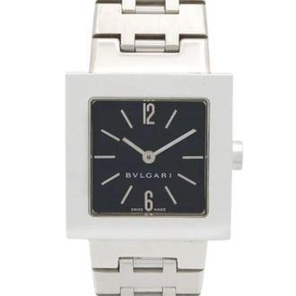 Bulgari Montre vintage Pre-owned - Femme - Pre-owned - Noir - Taille: ONE Size