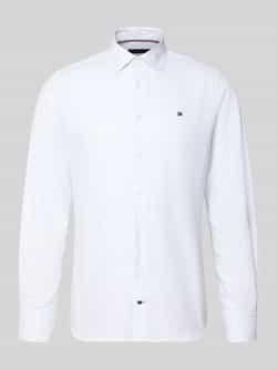 Tommy Hilfiger Regular Fit Businesshemd aus reiner Baumwolle