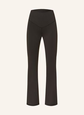Mandala Mandala Tights Flared Sports Pants schwarz