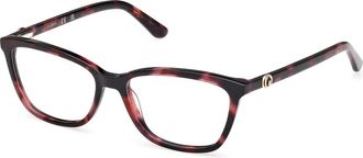 Guess Femme, Accessoires, Rouge, Taille: 52 MM Gu50310 Optical Frame