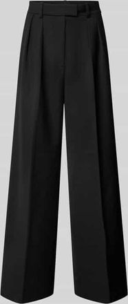 Anine Bing Straight Fit Stoffhose mit Bundfalten