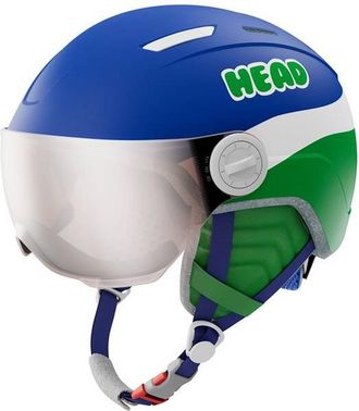 Head Kinder Helm MOJO Visor blue/green