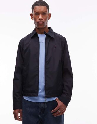 Tommy Hilfiger Veste pliable à fermeture éclair - Bleu marine