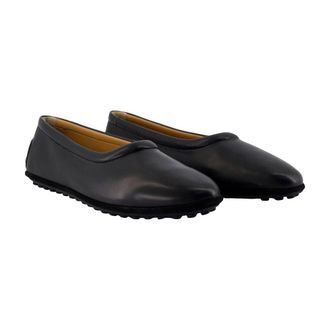Tod's Womens Calfskin Leather Driving Moccasin Black