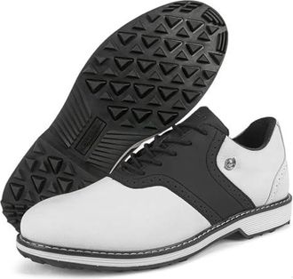 Generic Chaussures De Golf pour Hommes, Chaussures De Marche L&eacute;g&egrave;res Imperm&eacute;ables Baskets De Sport Antid&eacute;rapantes pour Golfeurs pour Lentra&icirc;nement/Le Cours,Bl