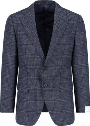 Caruso Single-Breasted Blazer Jacket
