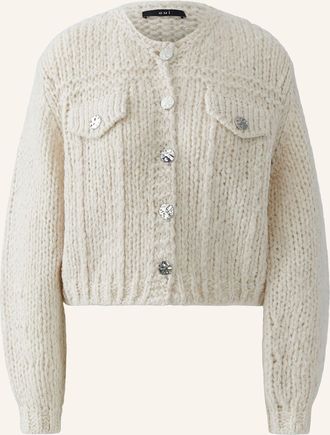 Oui Strickjacke beige