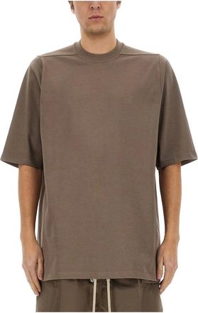 Rick Owens Homme, Tops, Gris, Taille: S Jumbo SS T