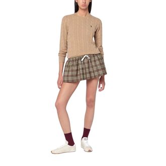 Polo Ralph Lauren Damen, Strickwaren, Beige, LGr&ouml;&szlig;e