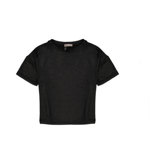 Herno Elastane T-Shirt - - Tops - Damen - Schwarzk - 2XS