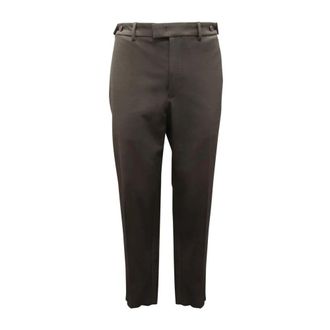 Armani Wollmischungshose in Grau - - Trousers - Herren - Braun - L
