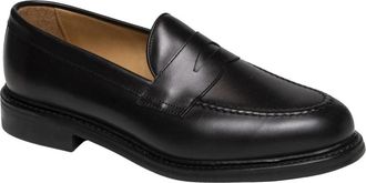 Berwick 1707 9628 Penny Loafer - - Shoes - Herren - Schwarzk - 42 1/2 EU
