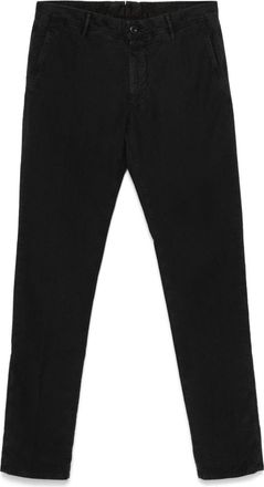Incotex Chino mit schmalem Bein - Schwarz