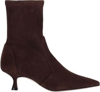 Stuart Weitzman Sandalen - Naomi 50 Bootie - Gr. 37,5 (EU) - in Braun - für Damen