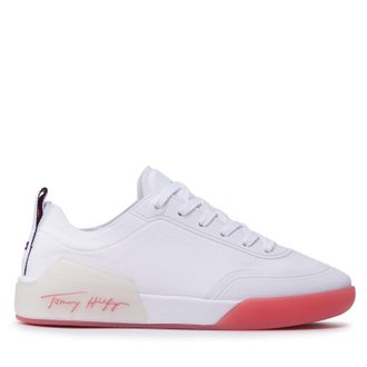 Tommy Hilfiger Sneakers Tommy Hilfiger Elevated Feminine Sneaker FW0FW06325 Wei&szlig;