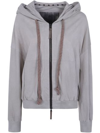 Ziggy Chen Sweatshirt Full Zip Hoodie Cropped