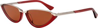 Bottega Veneta BV1346S Sunglasses - Red