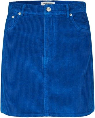 Lollys Laundry Femme, Jupes, Bleu, Taille: 44 FR Jupe Courte Bleu N&eacute;on Mod&egrave;le 25445-2046