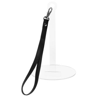 FOMIYES DECHOUS Handgelenk Garnhalter aus Acryl mit PU Armband Tragbarer Garnspinner f&uuml;r Stricken und H&auml;keln Garnaufbewahrung gegen Verheddern Multifunktional