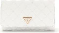 Guess Giully Mini Xbody Flap Organizer White