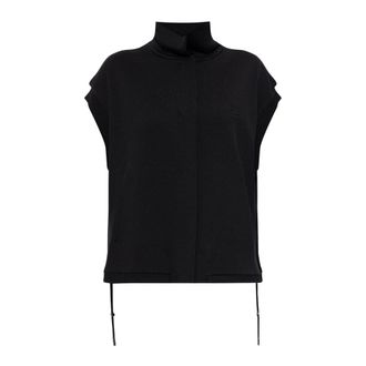 Max Mara Wollweste Collana - - Jackets - Damen - Schwarzk - M