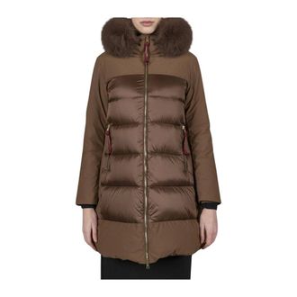 Hetreg&oacute; Manteau Seward - Femme - Manteaux - Brun - Taille: 36 FR
