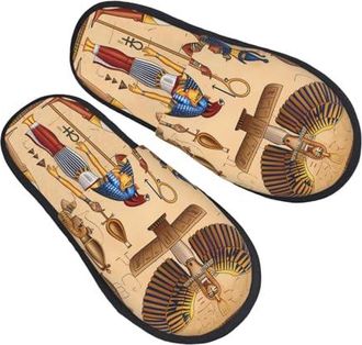 Generic &Eacute;gyptien Antique Homme Femme Pantoufles Confortable Chaussures De Maison Chaud Chaussons Pour Automne Maison Ext&eacute;rieur M